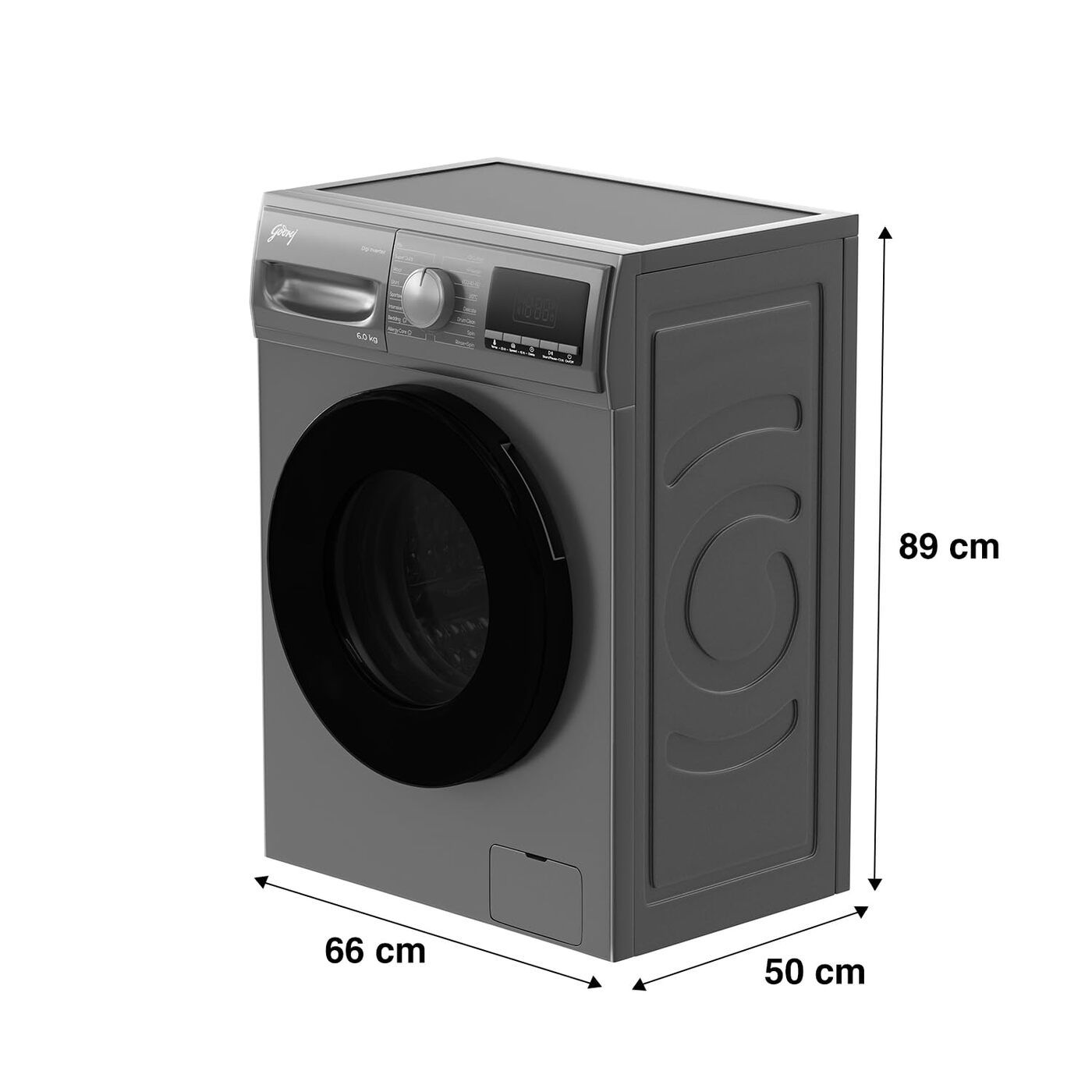 Godrej 6 Kg 5 Star Digi-inverter Fully-Automatic Front Load Washing Machine